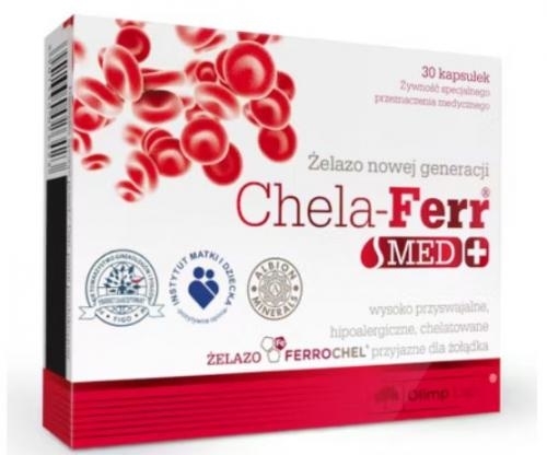 Olimp Chela-Ferr Med 30 kaps w Apteka od A do Zet